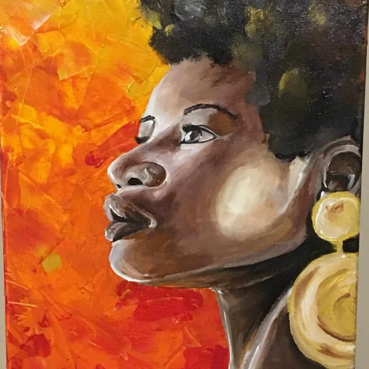 Romain Govind – African Beauty – Mauritius Arts – Online Art Gallery