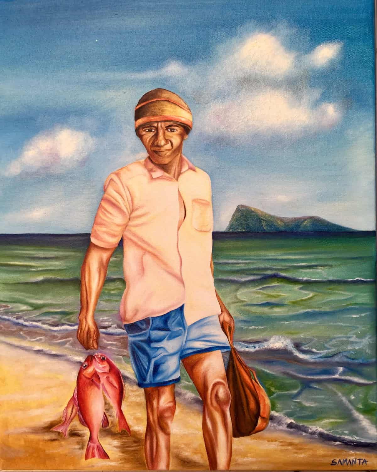 Samanta Bissoondyal-Ramguttee – Catch of the day – Mauritius Arts ...