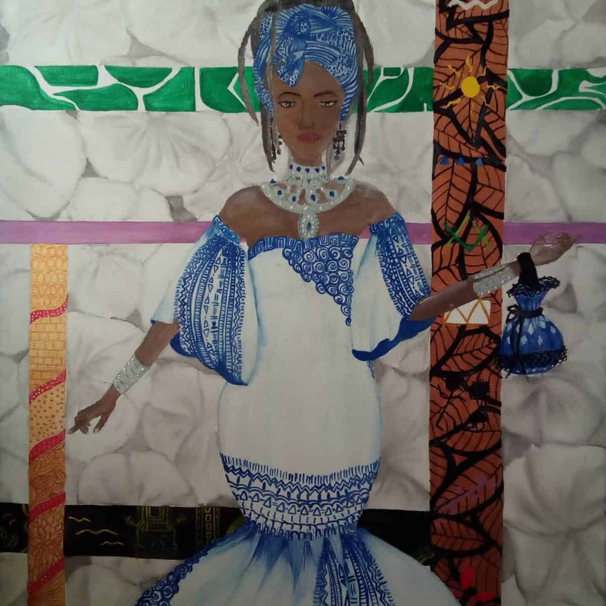 Corinne Felicite – Tribute to the sun – Mauritius Arts – Online Art Gallery